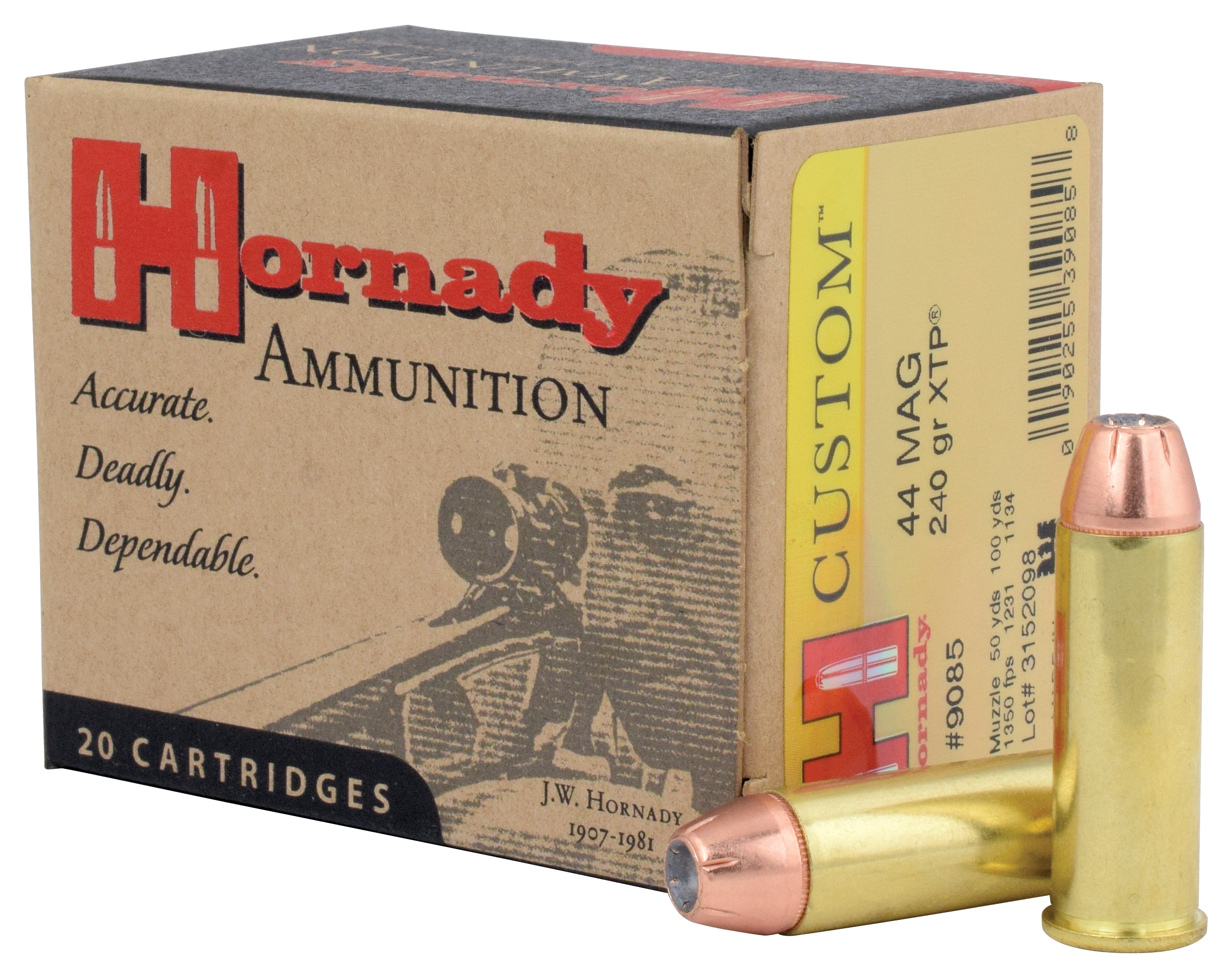 Hornady® Custom™ Pistol Ammunition | Bass Pro Shops Canada